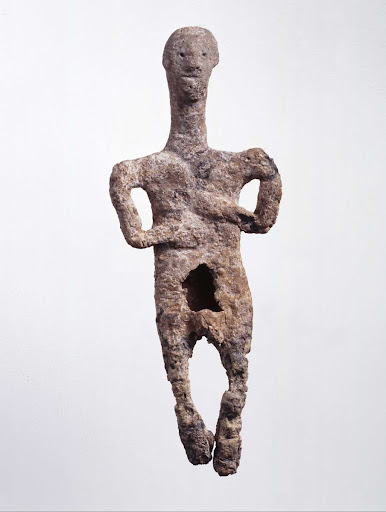 Cycladic male figurine of the post-canonical type - Unknown — Google ...