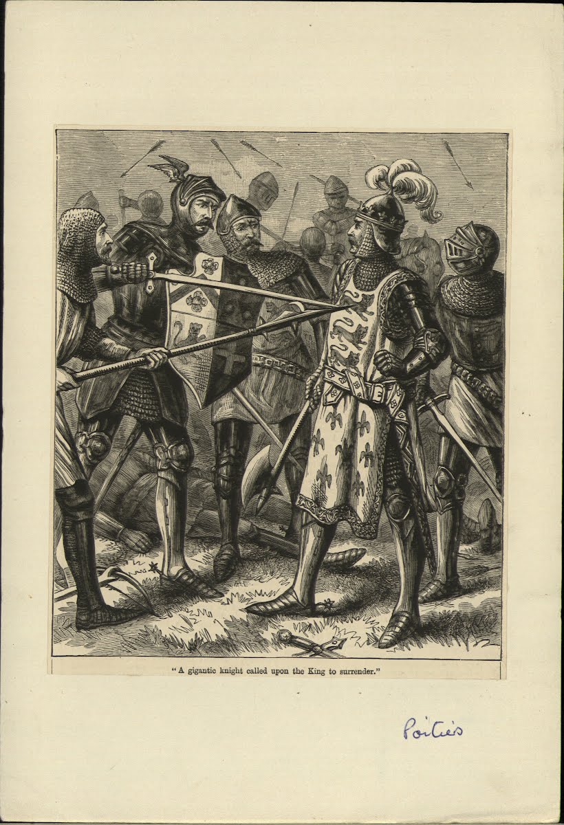 War 1337-1453 100 Yrs War Campaign France Poitiers 1356 — Google Arts ...