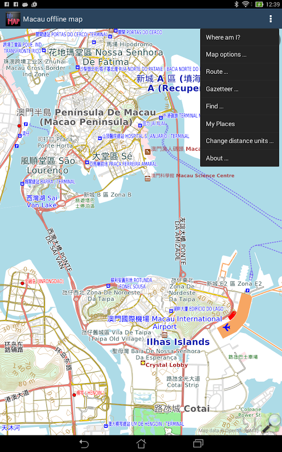Macau offline map - Android Apps on Google Play