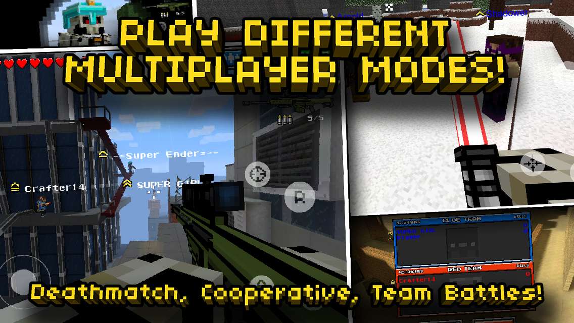Pixel Gun 3D PRO Minecraft Ed. v4.6.3 [Apk+Datos] [Android] [Zippyshare]