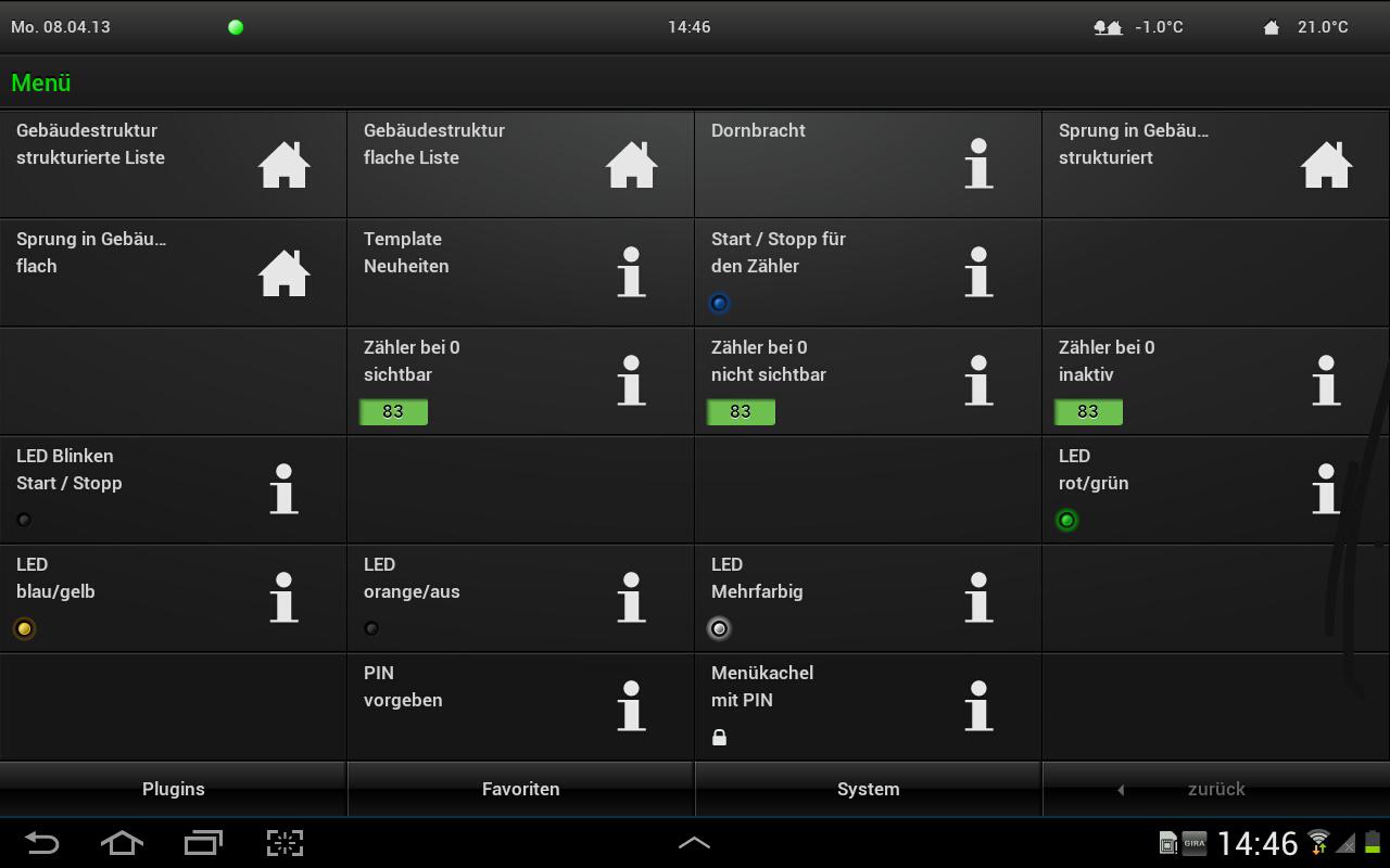 Gira HomeServer/FacilityServer – Android-Apps auf Google Play