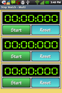 Stop Watch – Multi – Enjoy Multiple Stopwatch! – Android Sports Apps
