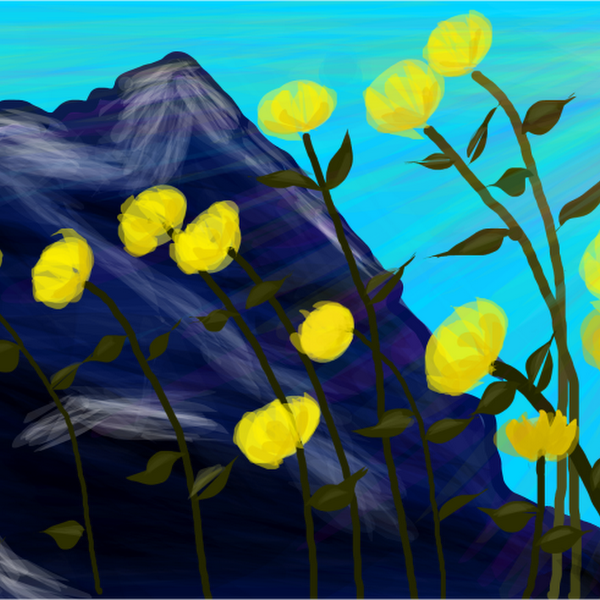 Mountain Flowers » drawings » SketchPort