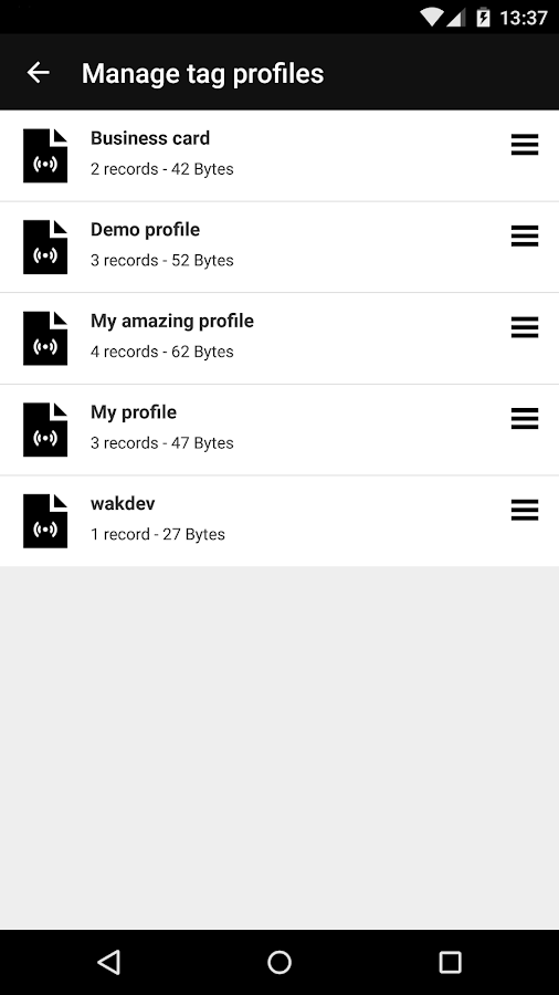 NFC Tools - Pro Edition - Android Apps on Google Play