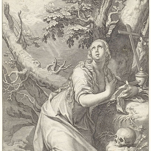 Boetvaardige H. Maria Magdalena, Willem Isaacsz. van Swanenburg, after Abraham Bloemaert, 1609 ...