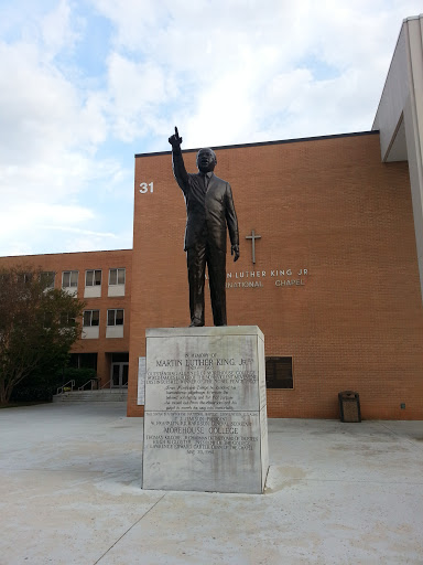 Morehouse College – Martin Luther King Jr. Statue Portal in Joel ...