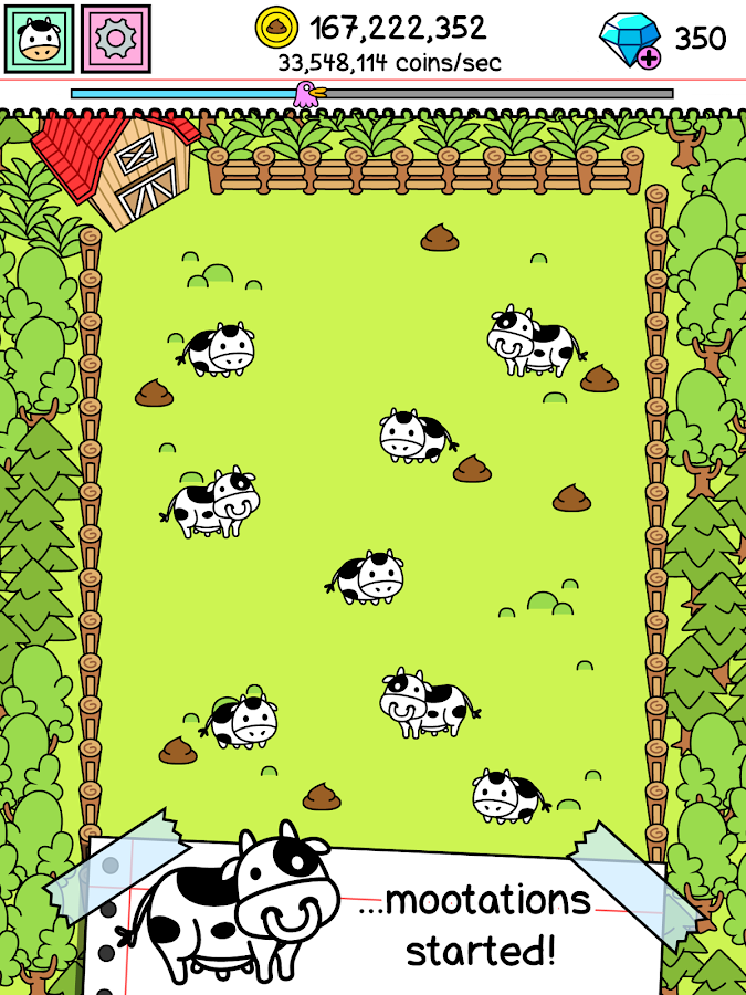 Cow evolution, vacas locas! - Juegos Androide
