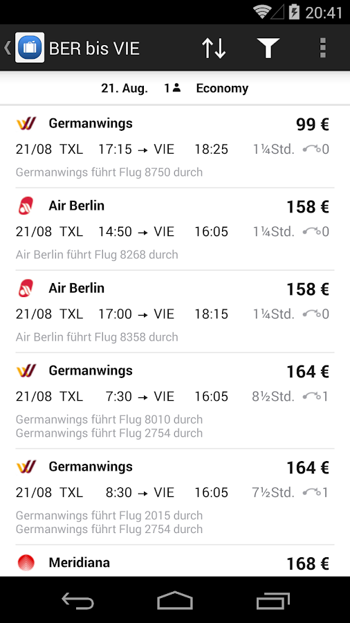 swoodoo - billiger fliegen – Android-Apps auf Google Play