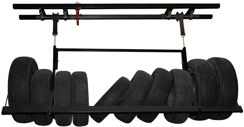 Shop tire storage ideas | Pirate 4x4