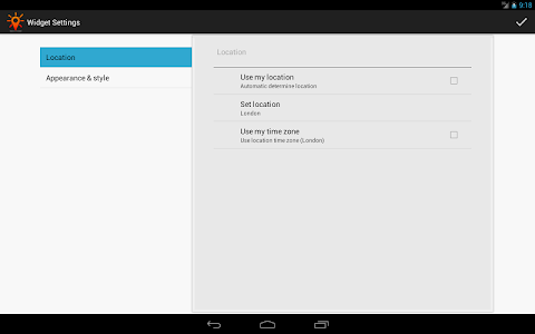 Location & Sun Widget – Sunrise and Sunset timings for any place in the ...
