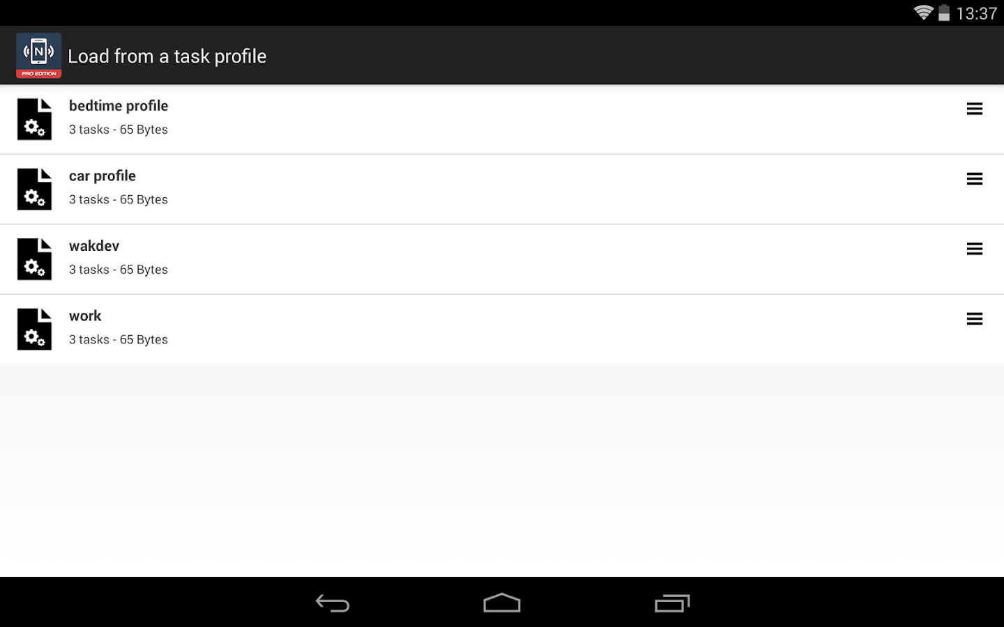 NFC Tools - Pro Edition - Android Apps on Google Play