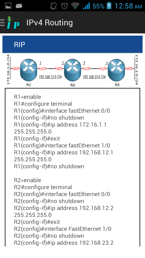 Router CLI Commands - Android Apps on Google Play