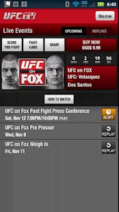 UFC.TV & UFC FIGHT PASS - Android Apps on Google Play