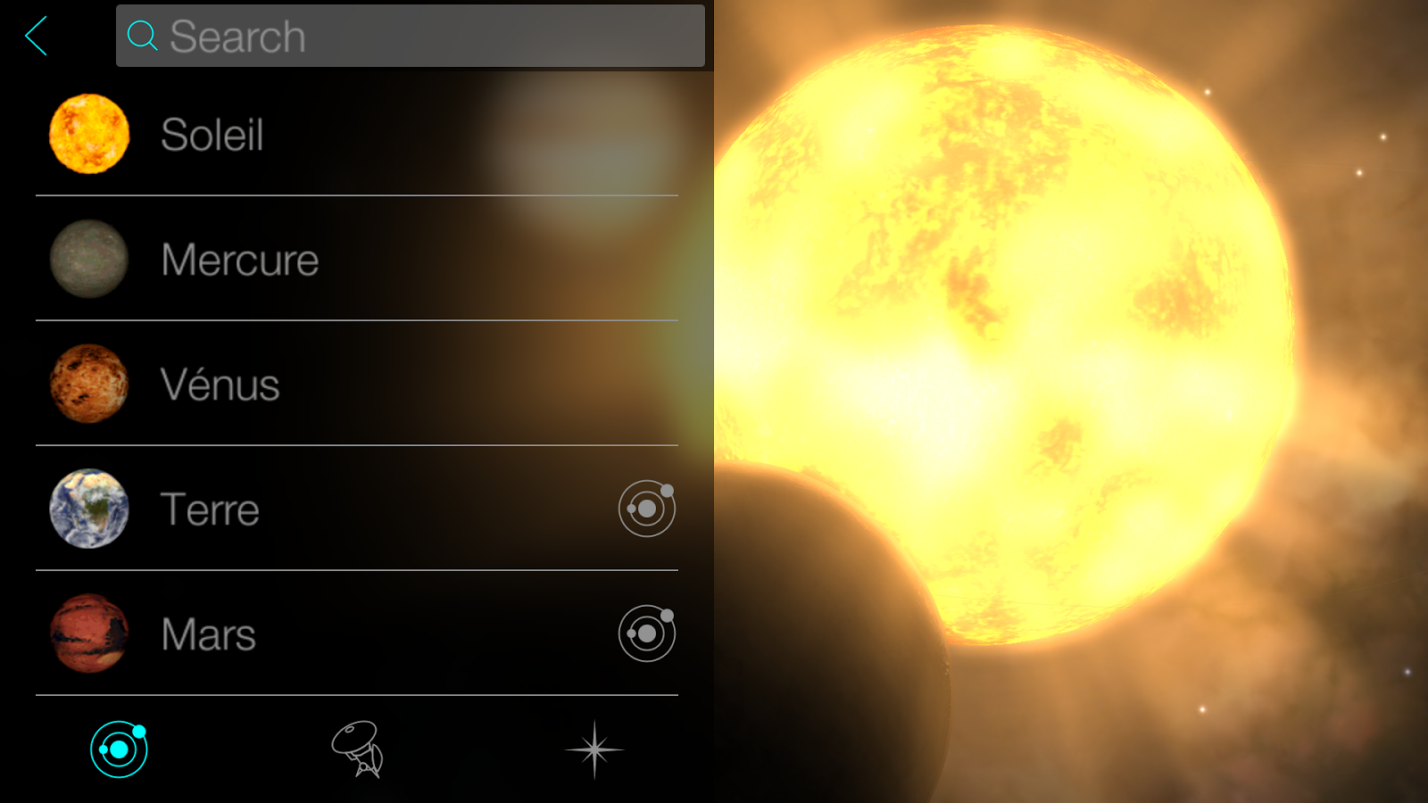 Solar Walk Free - Système solaire et Planètes 3D – Applications Android ...