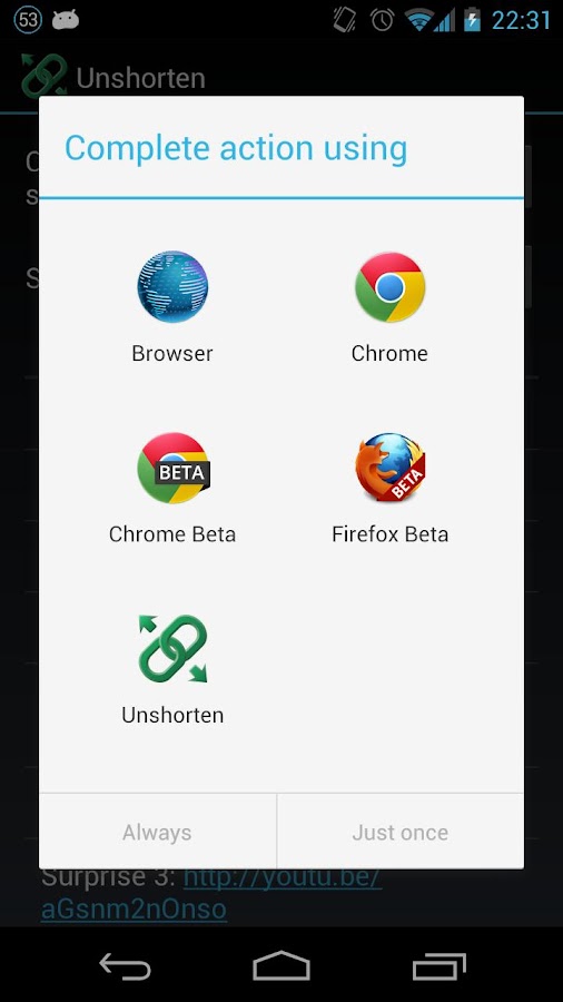 Unshorten - Android Apps on Google Play