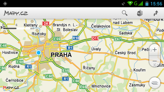 Mapy.cz - Aplikace pro Android ve službě Google Play