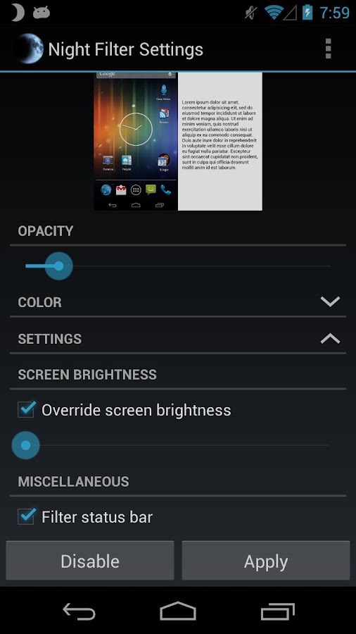 Night Filter Pro - Android Apps on Google Play