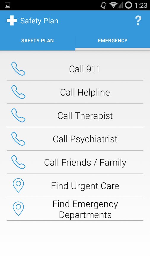 Suicide Safety Plan - Android Apps on Google Play