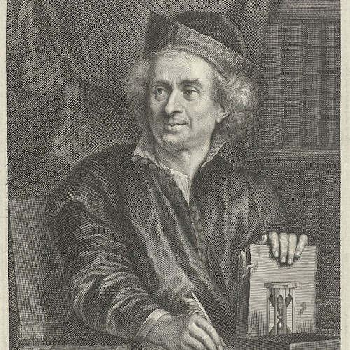 Portret van Benjamin Priolo, Nicolas Pitau (I), after Claude Lefèbvre ...
