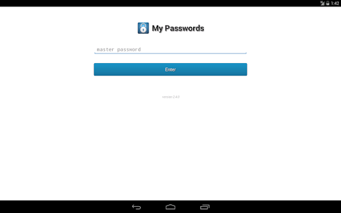 My Passwords - Android Apps on Google Play