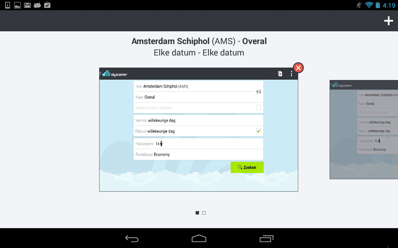 Skyscanner alle vluchten - Android-apps op Google Play
