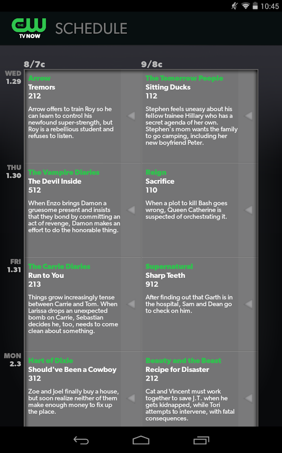 The CW - Android Apps on Google Play
