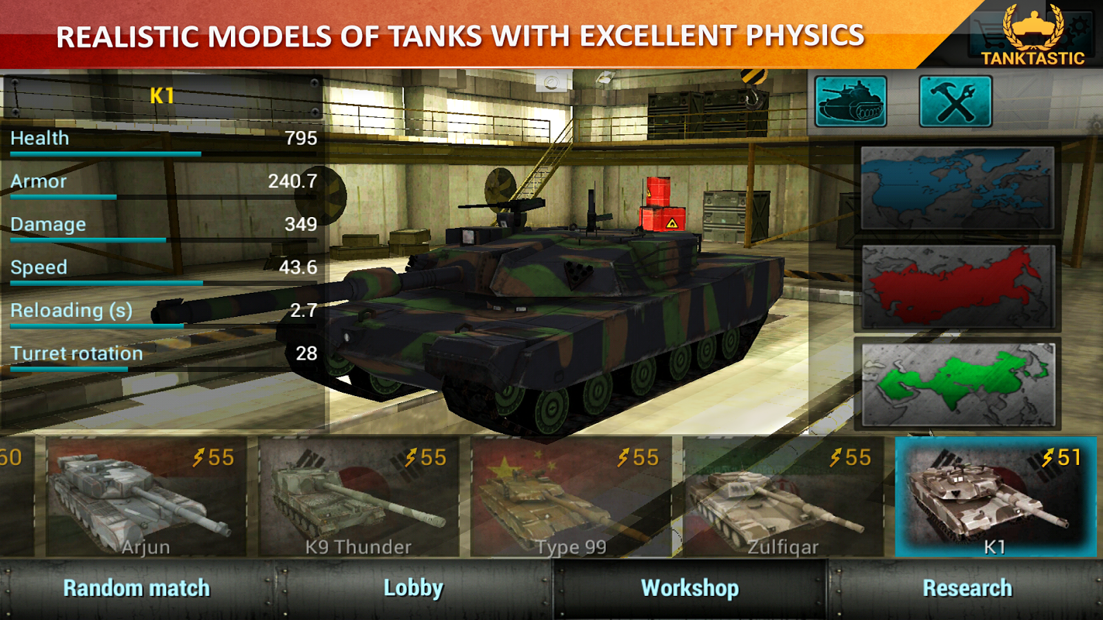 3D Tanks Online: Tanktastic – Android Apps on Google Play