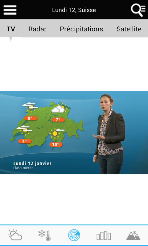 Météo pour la Suisse – Applications Android sur Google Play