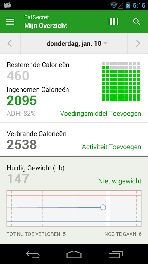 CalorieTeller door FatSecret - Android-apps op Google Play