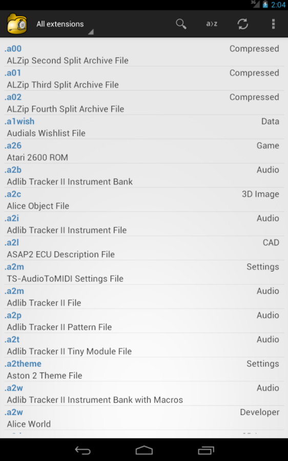 File Extensions List Android Apps On Google Play