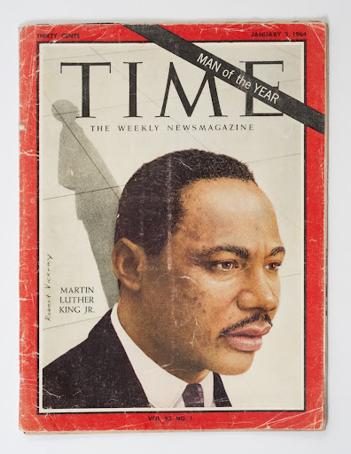 Time Magazine Martin Luther King Man of the Year, 3 Jan 1964 - Robert ...