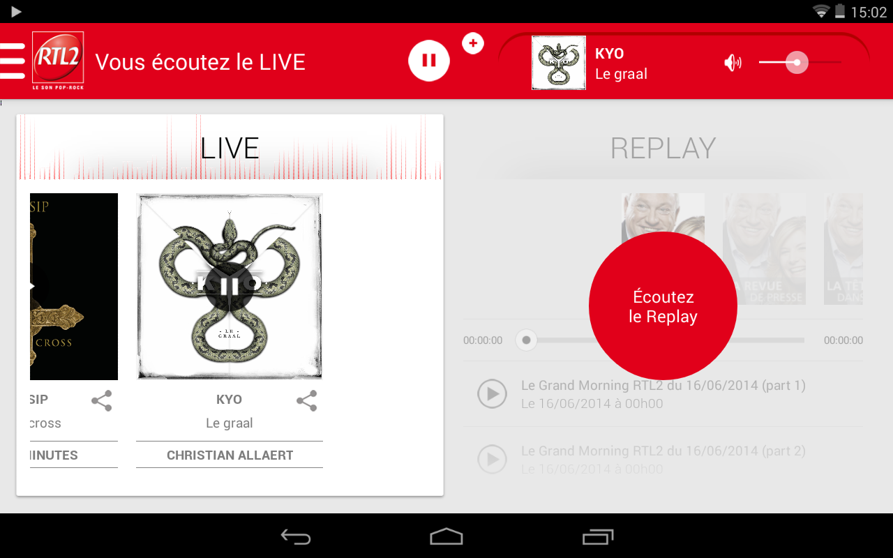 RTL2 - Le son Pop-Rock – Applications Android sur Google Play
