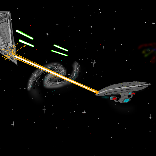 Star Trek vs Star Wars » drawings » SketchPort