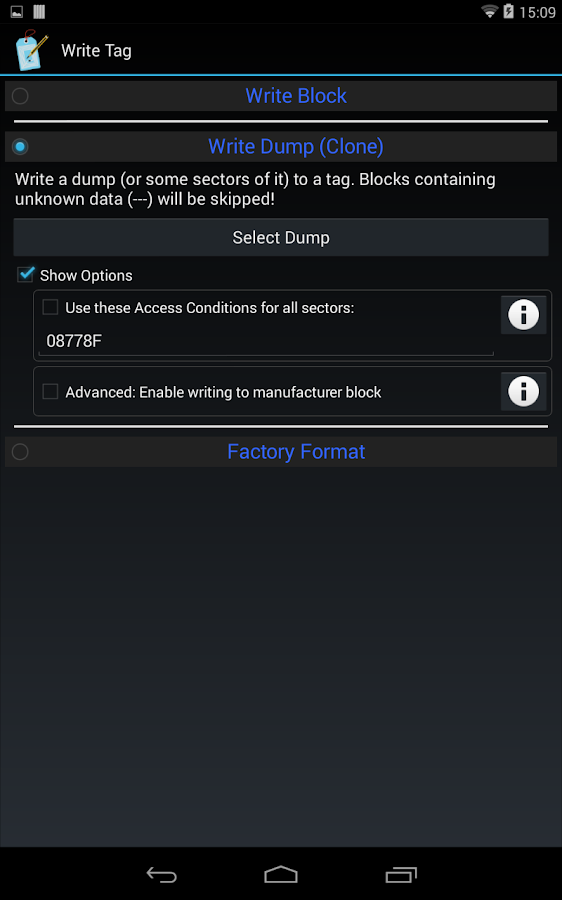 MIFARE Classic Tool - MCT – Applications Android sur Google Play