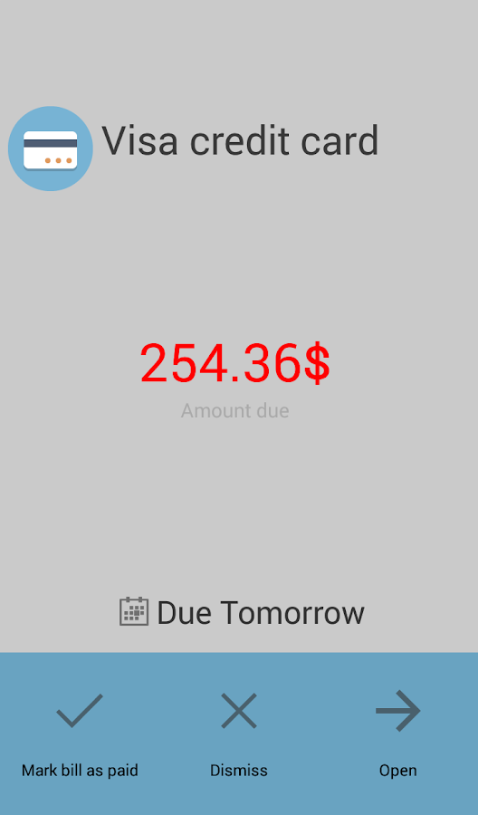 Easy Bills Reminder - Android Apps on Google Play