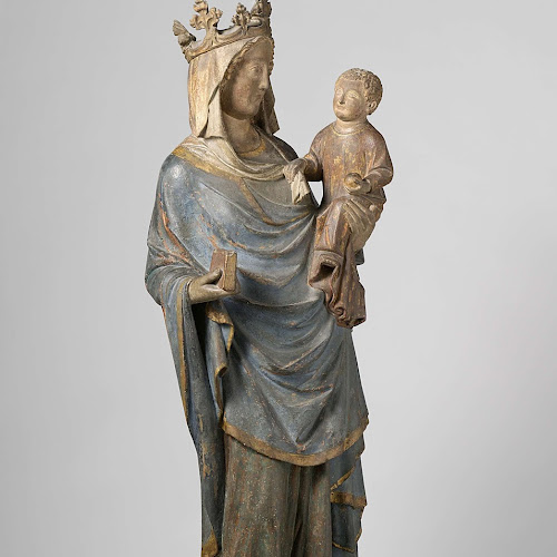 Maria met Christuskind, anoniem, ca. 1325 - ca. 1349 - Rijksmuseum