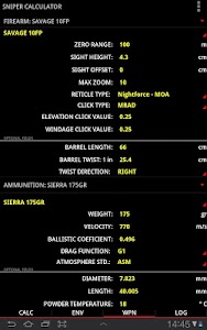 Sniper Calculator Free – Long range Sniper Calculator. One Shot one ...