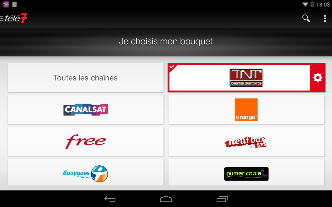 Télé 7 – Programme TV & Replay – Applications Android sur Google Play