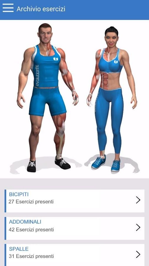EvolutionFit Club - App Android su Google Play