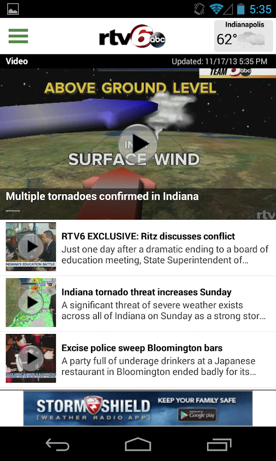 RTV6 Indianapolis - Android Apps on Google Play