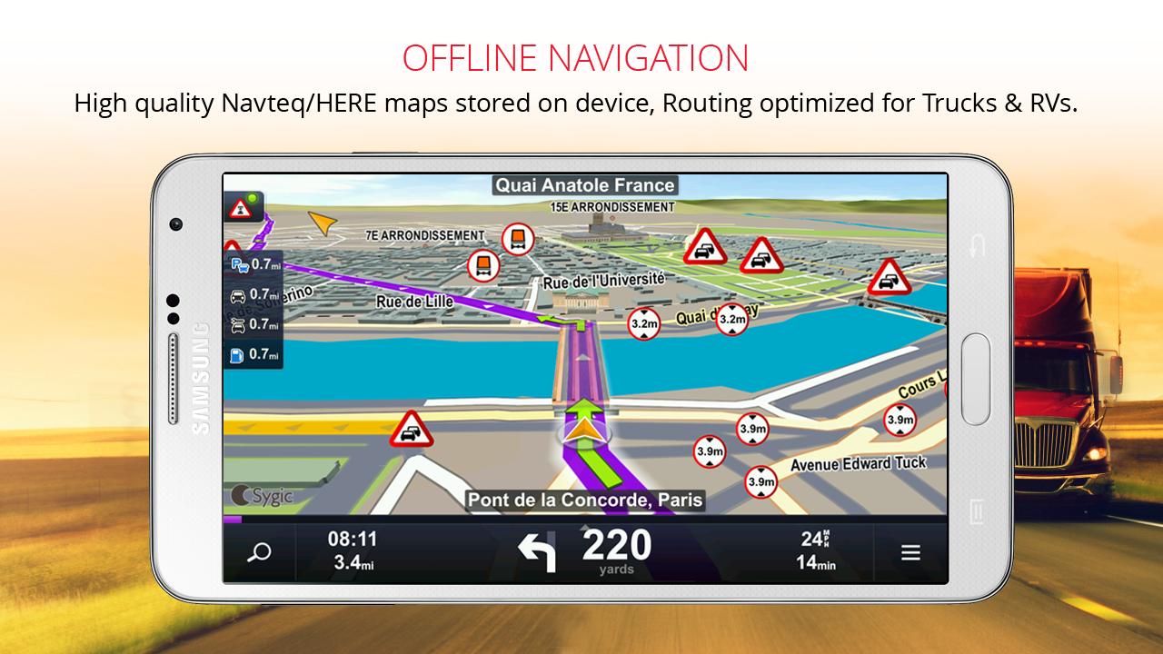 Sygic Truck Navigation – Aplicaţii Android pe Google Play