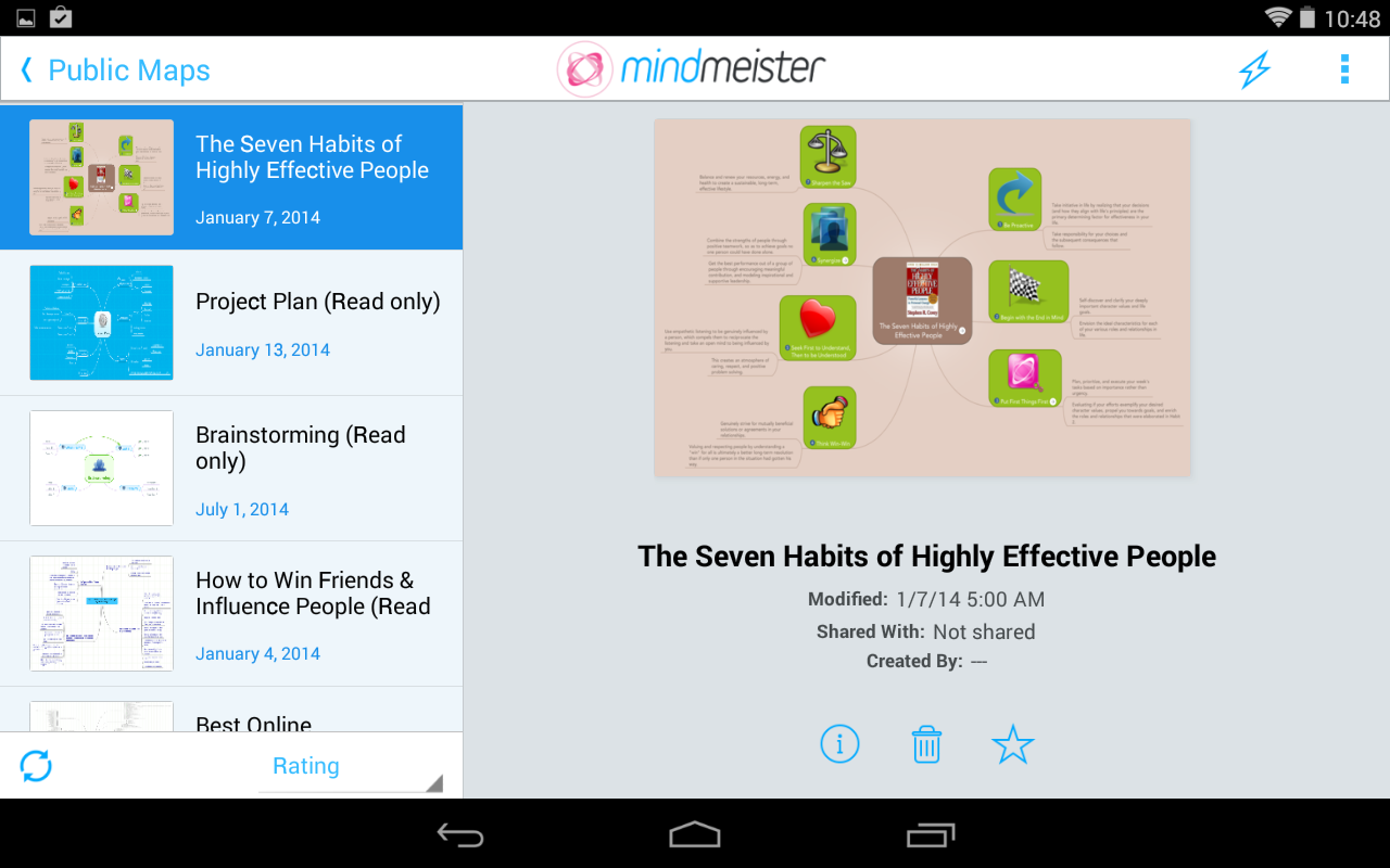 MindMeister - Mind Mapping - Android Apps on Google Play