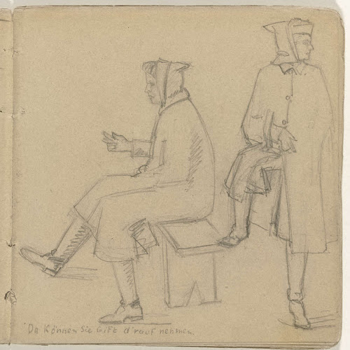 Kampbewaaksters, To Frank-Stoltz, 1943 - Rijksmuseum