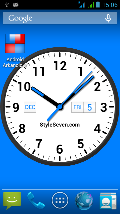 Analog Clock Widget Plus-7 - Google Play'de Android Uygulamaları