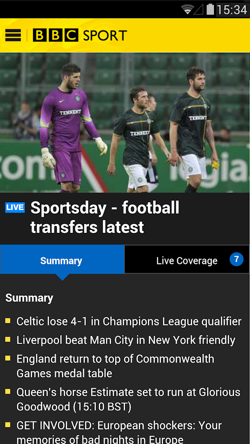 BBC Sport - Android Apps on Google Play