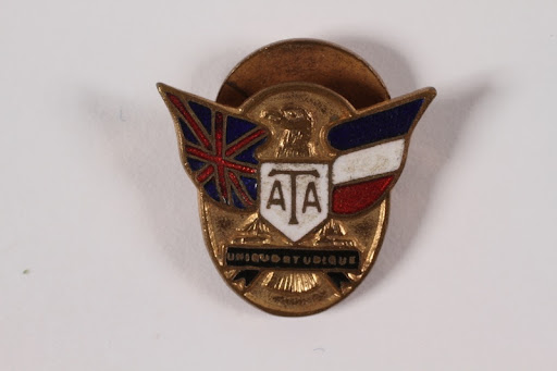 ATA (Air Transport Auxiliary] lapel badge owned by a Jewish member of ...