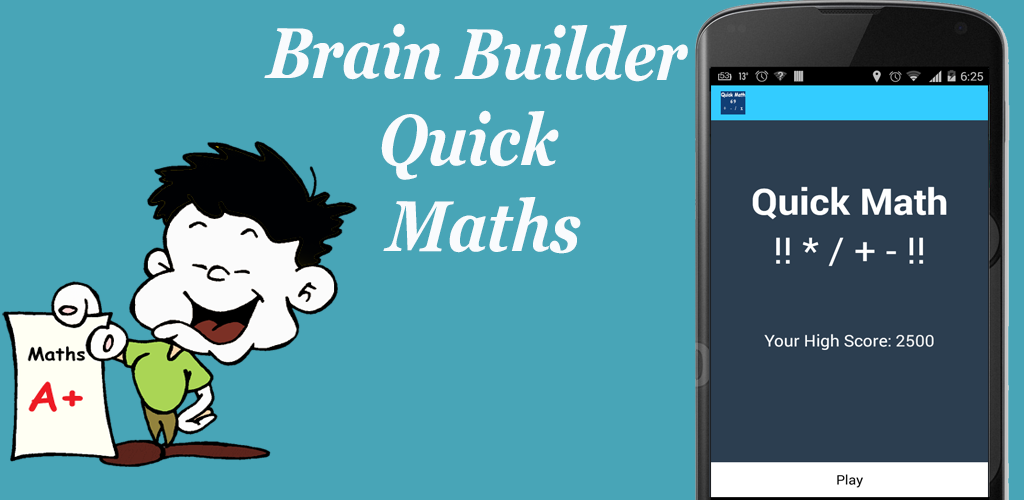 Quick Maths_Brain Builder - Latest version 1.0 for Android App Education