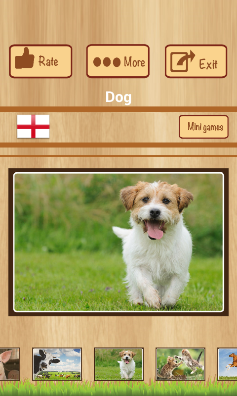 Animal sounds - App for kids - screenshot