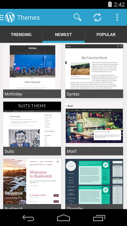 WordPress - Applications Android sur Google Play