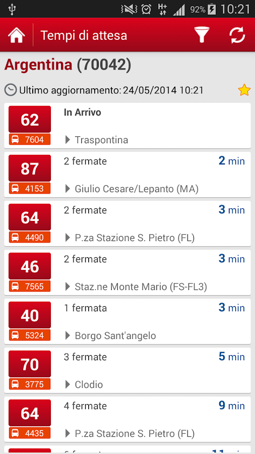 Probus Roma AutoBus|Orari|Atac - App Android su Google Play